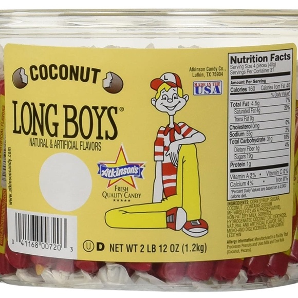 Atkinson | Other | Atkinson Candy Long Boys Coconut Tub Caramel | Poshmark